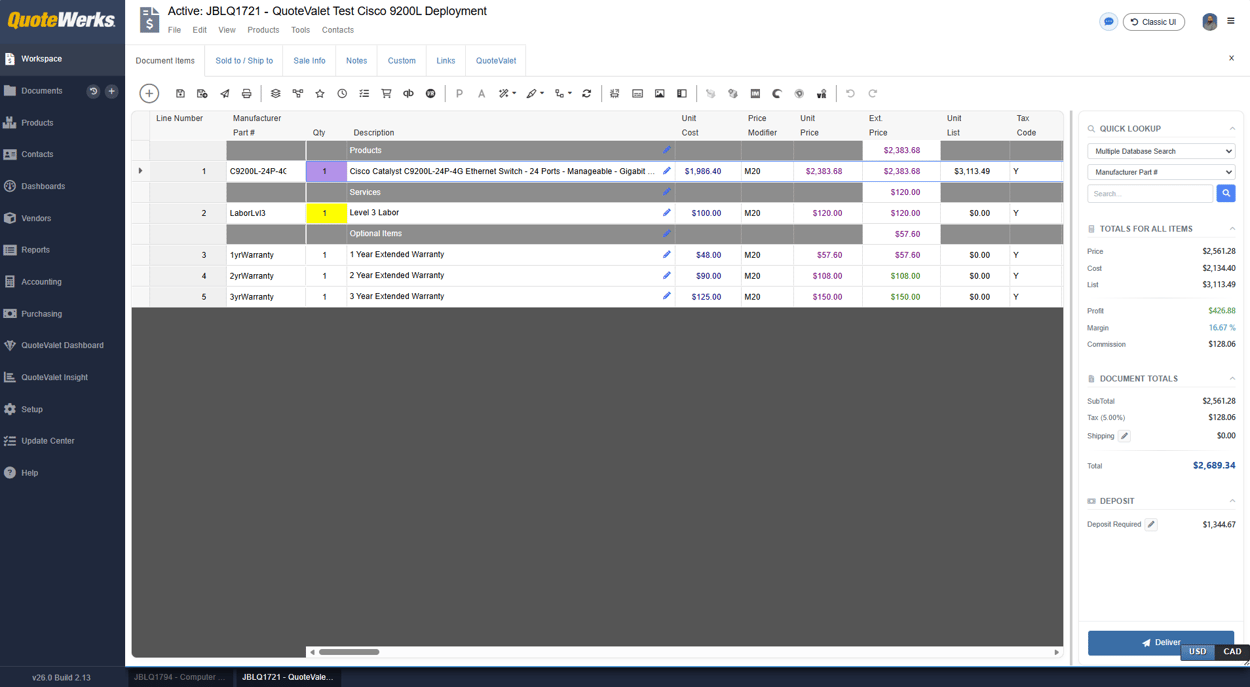 How do you use QuoteWerks Web?